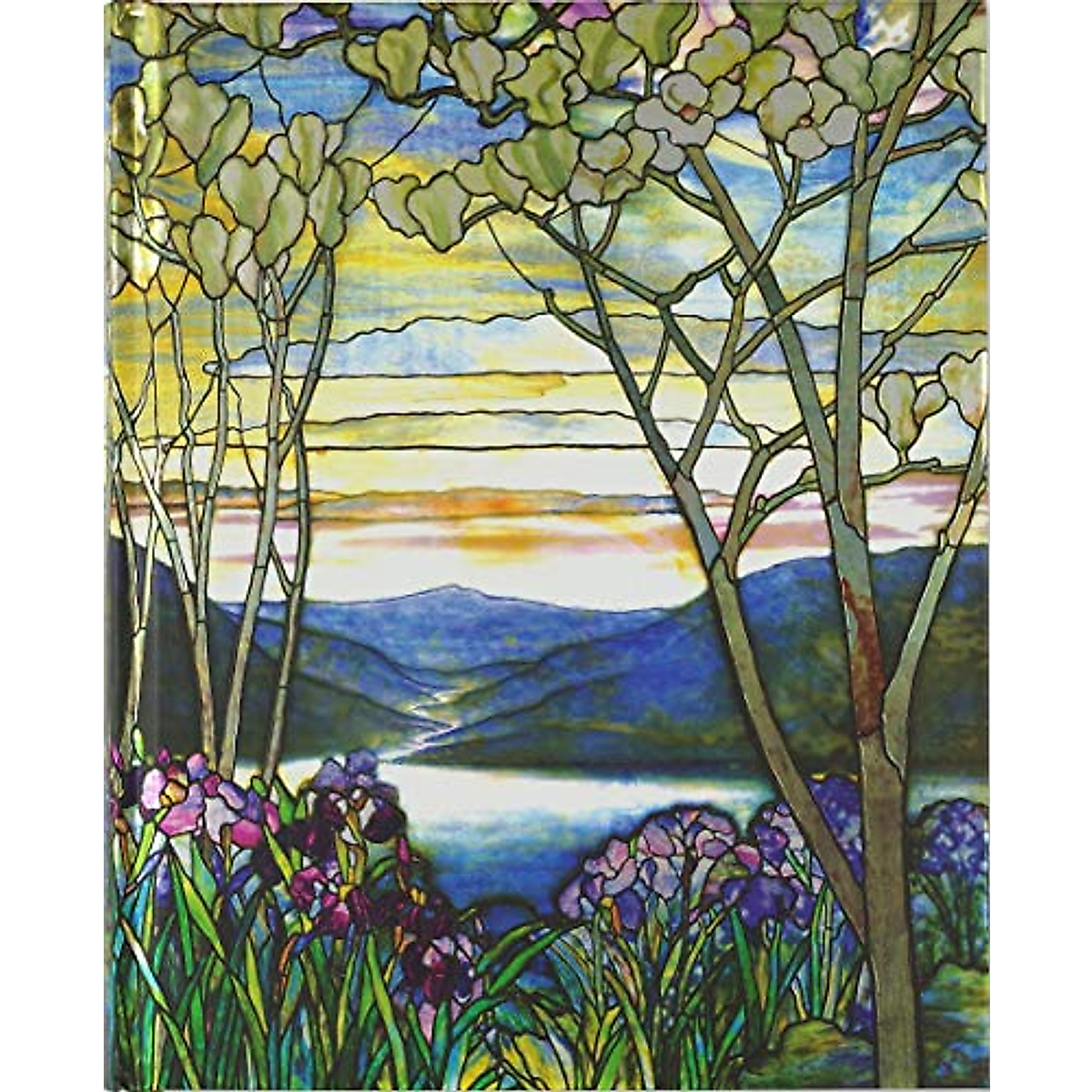 Tiffany Window Journal (Magnolias and Irises)