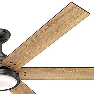 Hunter Fan Company 59397 Warrant Ceiling Fan, Noble Bronze Finish
