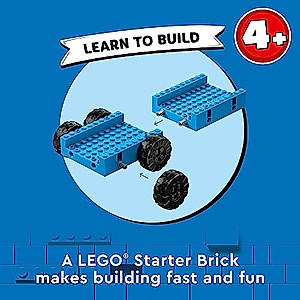 LEGO City Construction Trucks and Wrecking Ball Crane 60391 Building Toy Set for Toddler Kids Ages 4+, includes 3 Construction Vehicles, an Abandoned House and 3 Minifigures for Pretend Play