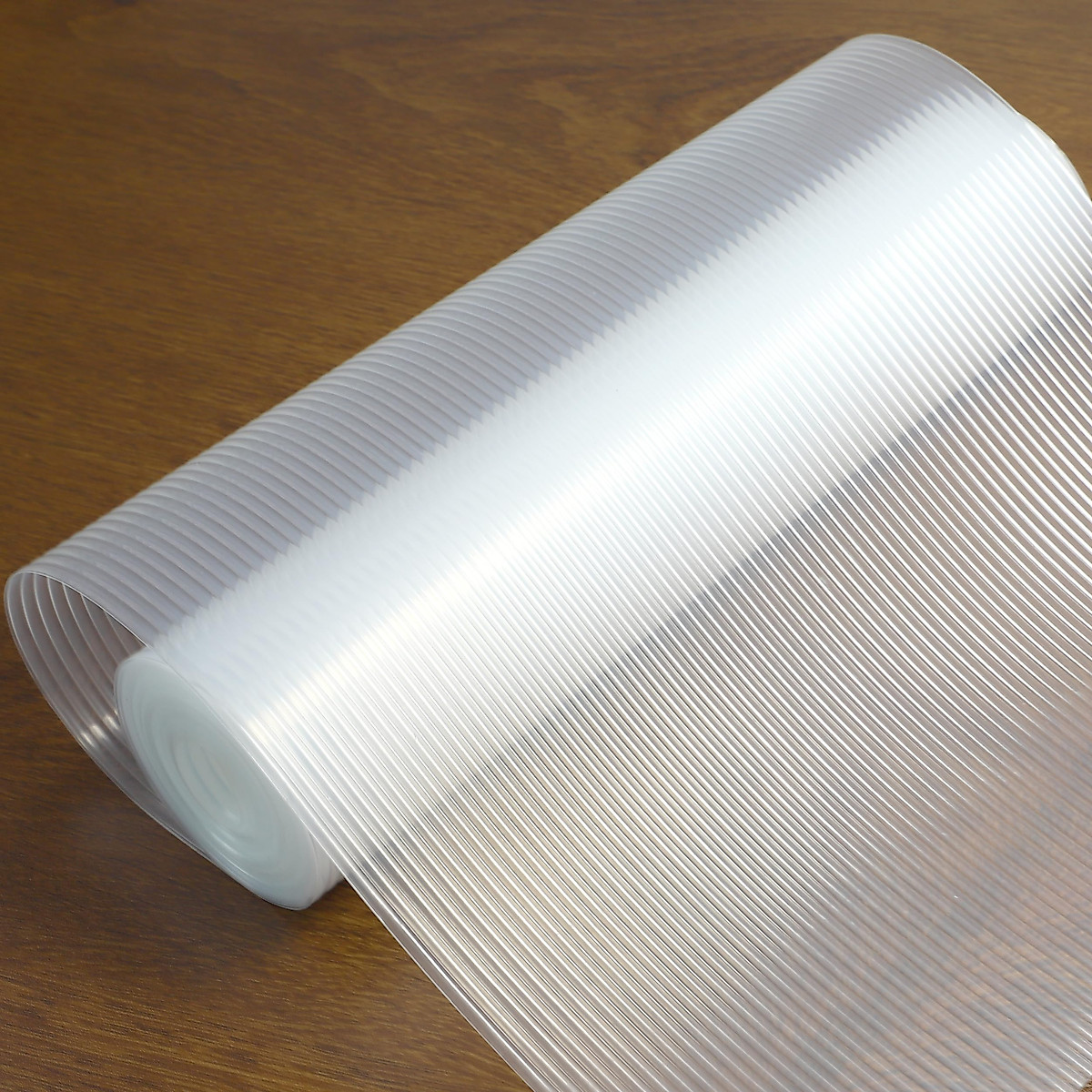 Cabinet Liners for Shelves No Slip Waterproof Refrigerator Drawer Liner 12 Inch Wide X 20 Ft Wide Non Adhesive Clear Shelf Liner for Pantry Cupboard Closet Kitchen Bathroom