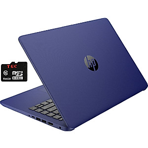 HP Stream 14-inch HD Display Laptop, Intel Celeron N4020 Dual-Core Processor, 4GB DDR4 Memory, 128GB Storage (64GB eMMC+64GB TGC Memory Card), HDMI, WiFi, Webcam, Bluetooth,Win10 S (Renewed)