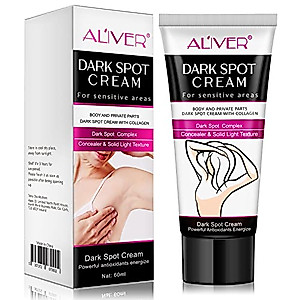 Dark Spot Cream, Natural Underarm Cream, Dark Spot Cream Corrector for Neck and Dark Spots, Sun Spots, Age Spots, Hyperpigmentation, Even Sensitive Skin-Instant Result