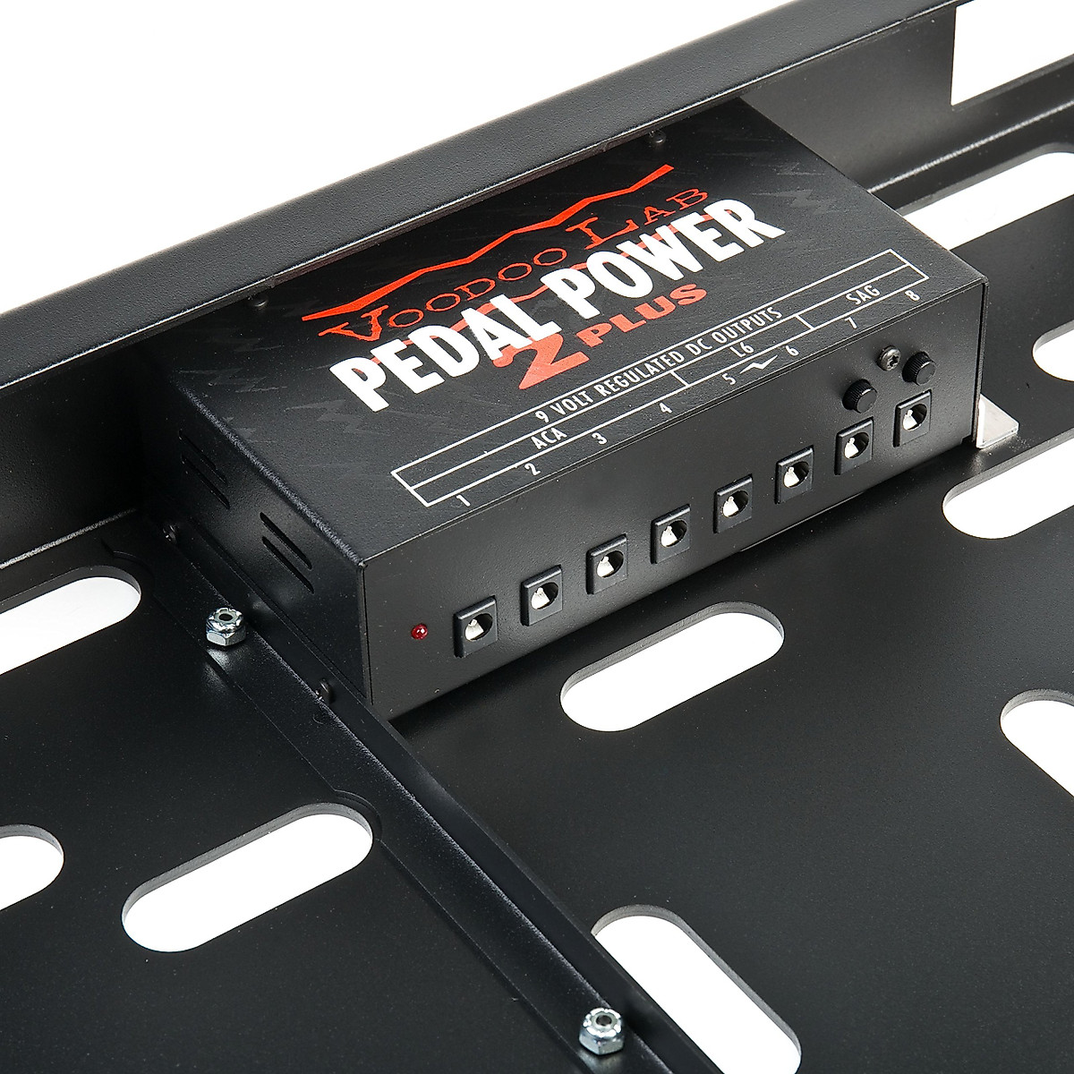 Voodoo Lab Dingbat Medium Pedalboard with Pedal Power 2 PLUS