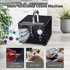 Yescom 3500mg Ozone Generator Commercial Industrial O3 Air Black Purifier w/Handle
