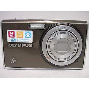 Olympus FE-4020 Digital Camera Gray, 14MP, 4X Wide