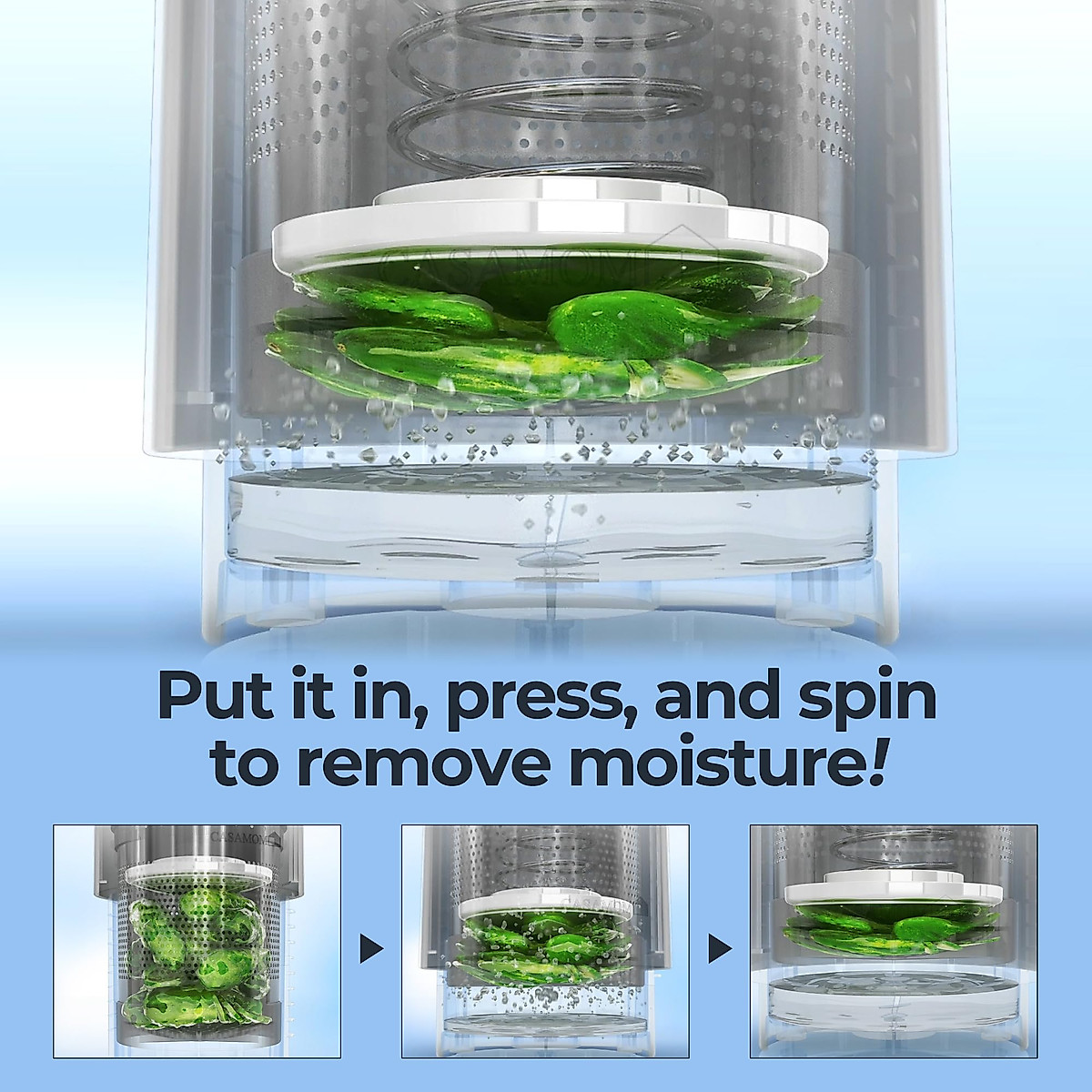 CASAMOM Food Dehydrator, Greek Yogurt Maker,Experience Korean cuisine with time-saving cooking techniques, JJAGOJJAGO,White (White)