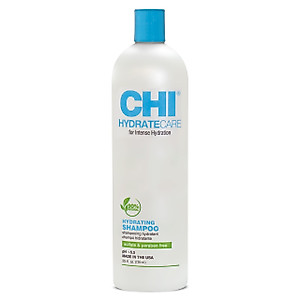 CHI HydrateCare Hydrating Shampoo, Balances Hair Moisture and Protects Against Damage and Hair Breakage, Sulfate, Paraben, & Cruelty-Free, 25 Oz