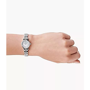 Emporio Armani Women's Silver Tone Stainless Steel Bracelet Watch (Model: AR1763)