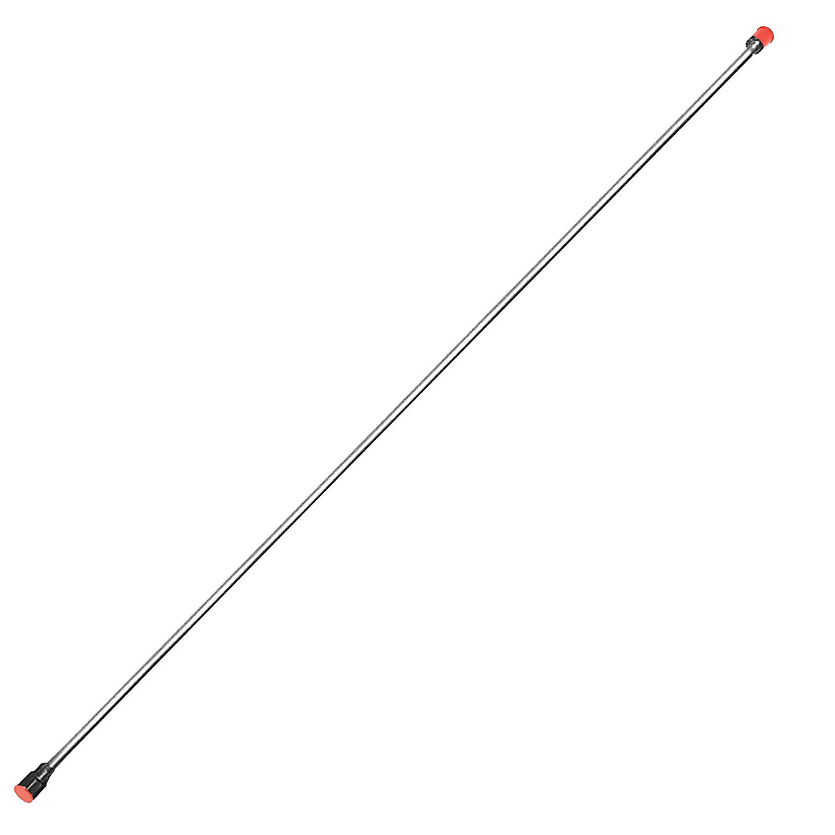 59Inch Airless Paint Sprayer Tip Extension Pole, Spray Gun Tip Extension Rod with Red Guard