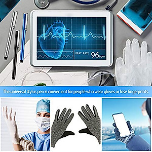 130 Pieces Stylus Pens for Touch Screens Slim Capacitive Stylus Universal Digital Pen Compatible with Most Devices with Capacitive Touch Screen, 10 Colors