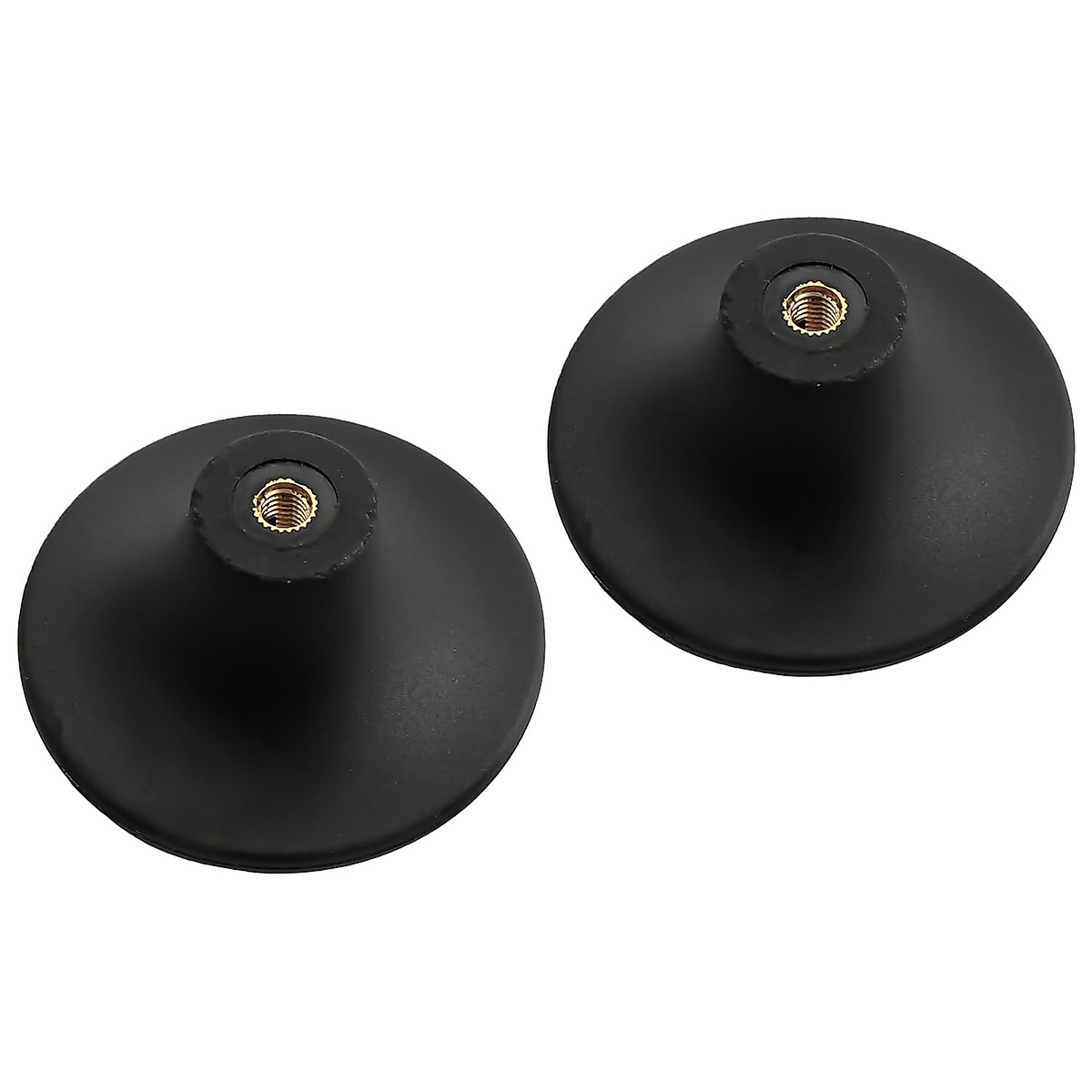ZZHXSM 2 Sets Replacement Knob for Pot Lid, 5.4x2.2cm Pot Handle Cover Electric Wooden Heat Resistant Top Bead, Universal Pot Lid Cap Suitable for Kettles Frying Pans Flat Lids Black
