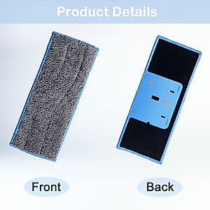 Tivcroxs 8 Pack Jet M6 Wet Mopping Pads