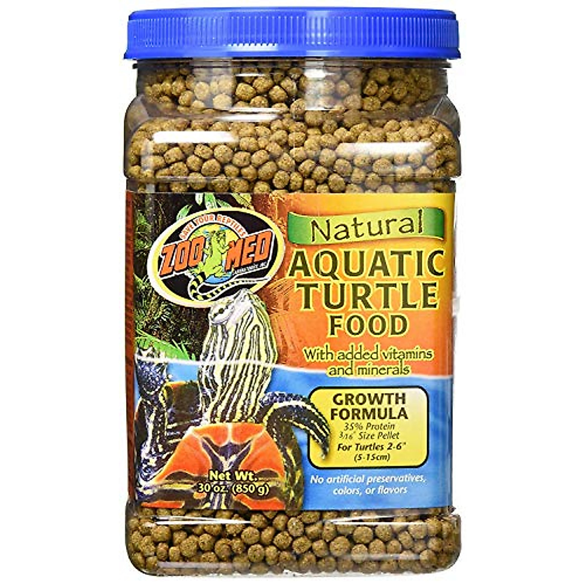 Natural Aquatic Turtle Food Growth Formula