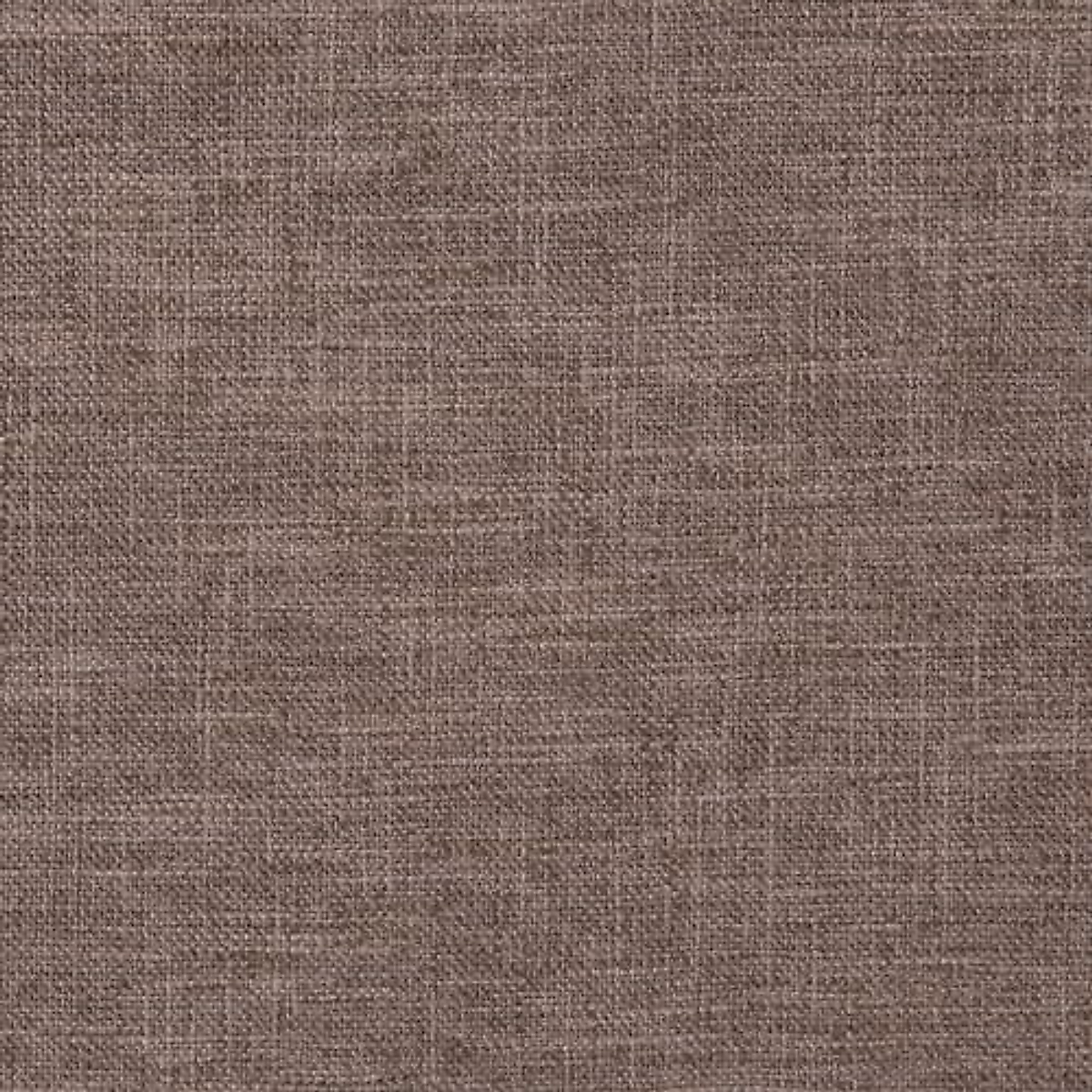 SIMPLIHOME Saxon 43 Inch Wide Transitional Rectangle Storage Ottoman Bench in Fawn Brown Linen Look Fabric, For the Living Room and Bedroom