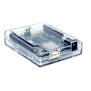 Premium Transparent Case for ARDUINO Leonardo RoHS Compliant
