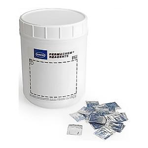 Hach 2105628 DPD Total Chlorine Reagent Powder Pillows, 10 mL, (Pack of 1000)