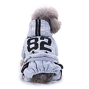 Dog Clothes Large Female Fashion Pet Sweatshirts Warm Puppy Breathable T-Shirt for Spring Summer Vest Pajamas Doggy Apparel Clothing