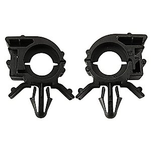 Woodzdon 30 Pcs 1/2" OD 11/32" ID Wire Loom Routing Clip Retainer for GM 8911473 for Auveco 14544 Black Nylon Convoluted Conduit Wiring Harness for Buick for Cadillac for Chevrolet for GMC for Pontiac