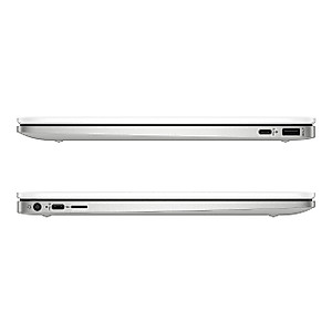 HP Chromebook 14-inch HD Laptop AMD 3015Ce 2.3 GHz 4GB DDR4 RAM, 32GB eMMC, AMD Radeon Graphics, USB Type-C, Wi-Fi, Bluetooth, ChromeOS, 14a-nd0030nr Forest Teal (Renewed)