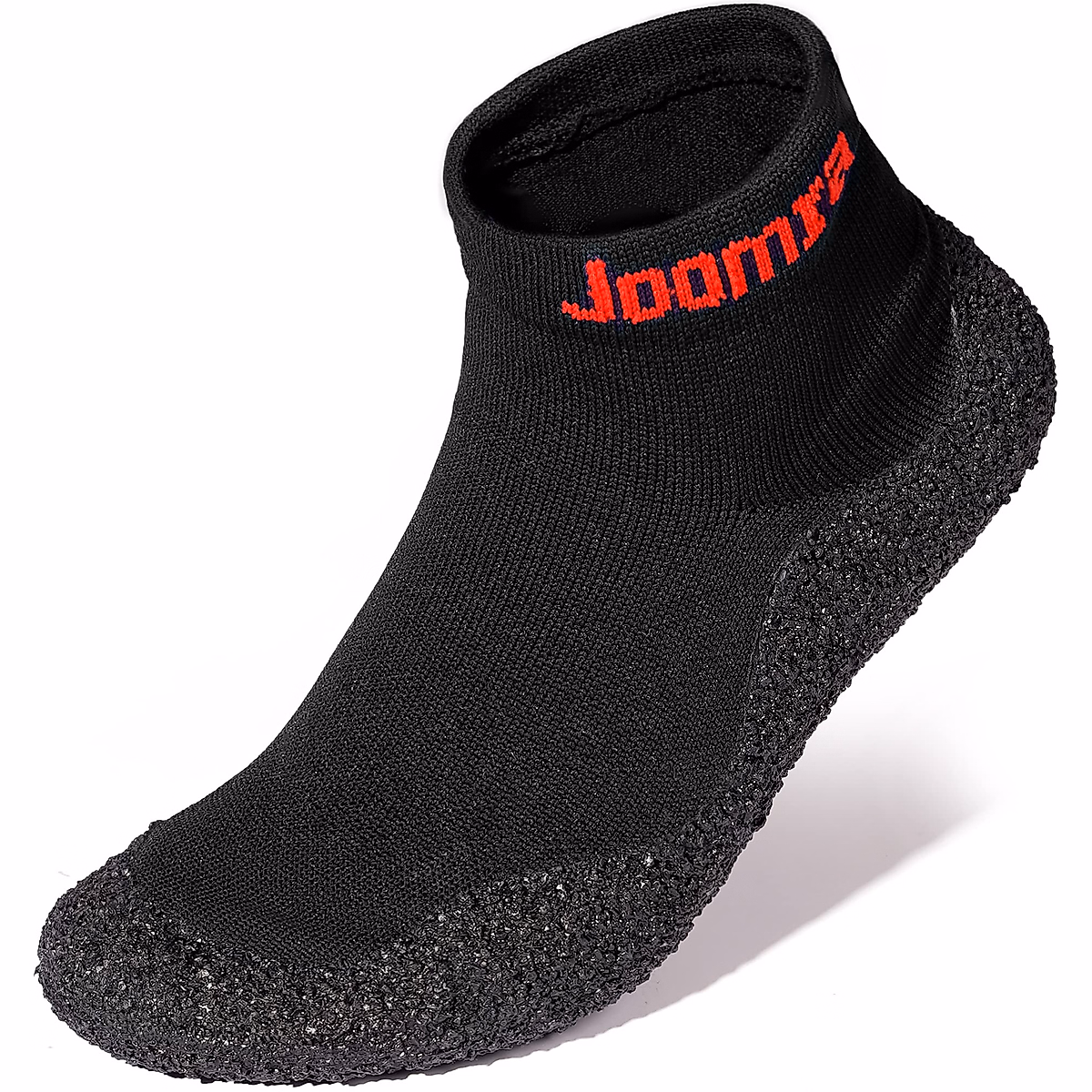 Joomra Mens Yoga Shoes Barefoot Black Size 11 Minimalist Zero Drop Multi-Purpose Barre Socks for Ladies Grouding Pilates Grip Lifting Hiking Female Water Aqua Boating Trekking Tennis
