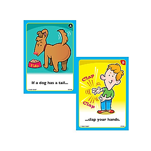 Super Duper Publications | Conditional Following Directions Fun Deck Flash Cards | Educational Learning Resource for Children