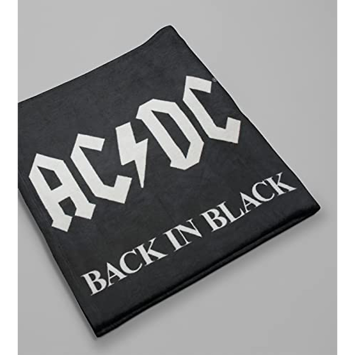 AC/DC Blanket Back in Black Super Soft and Cuddly Fleece Plush Throw Blanket