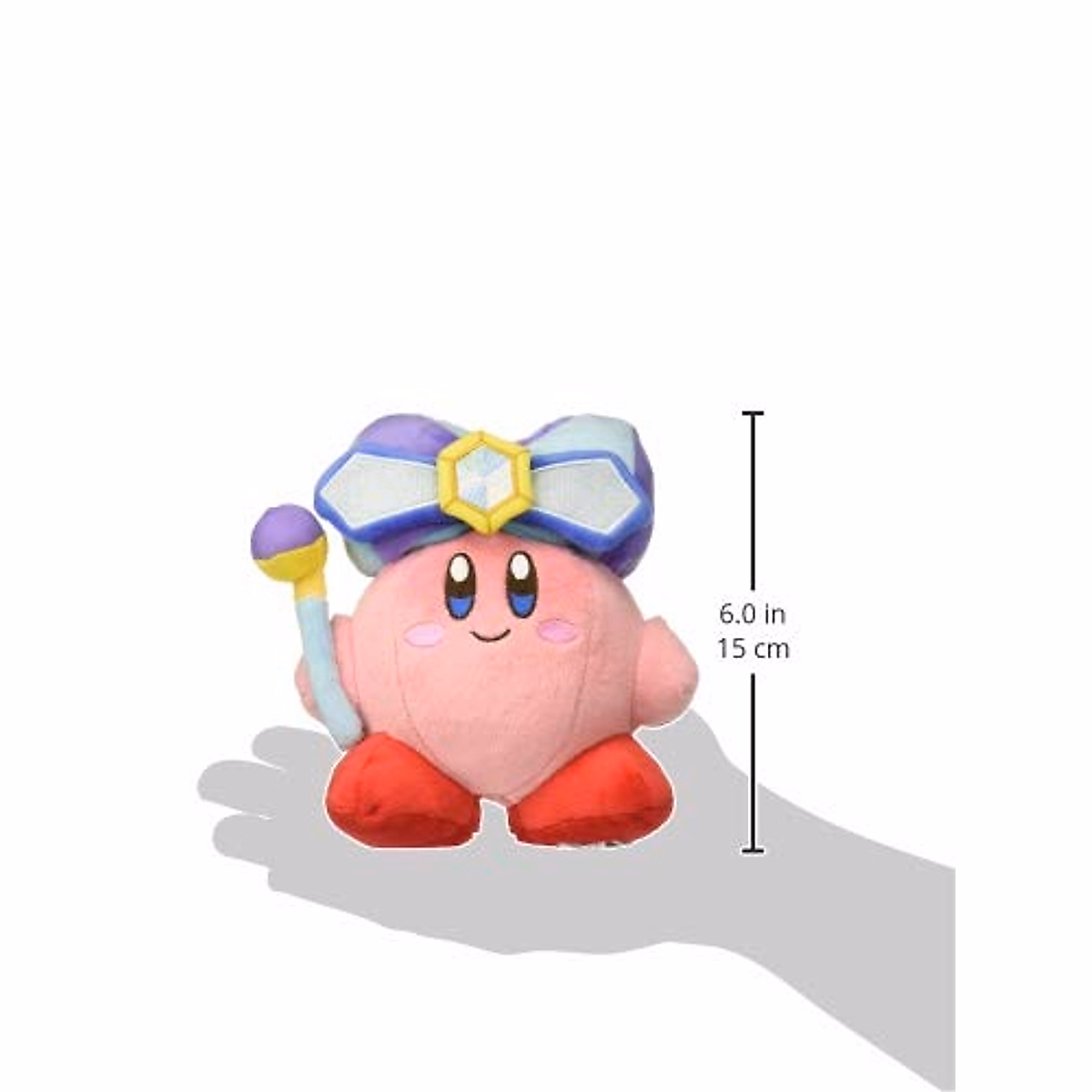 Little Buddy 1677 Adventure All Star Jester/Mirror Kirby 2 Plush, 6"