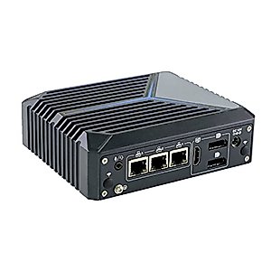 HUNSN Micro Firewall Appliance, Mini PC, VPN, Router PC, Intel Celeron J6412, RX13, AES-NI, SIM Slot, COM, 3 x 2.5GbE I225-V B3, HDMI, 2 x DP, TPM2.0, Barebone, NO RAM, NO Storage, NO System