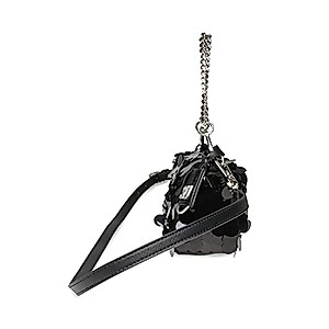 Steve Madden Noble-P Pailette Sequins Mini Bag, Black