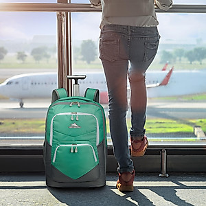 High Sierra Rolling, Aquamarine, 21.60 x 10 x 15.60 inches