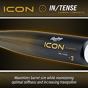 Rawlings | ICON Baseball Bat | 2023 | BBBCOR | -3 | 32"
