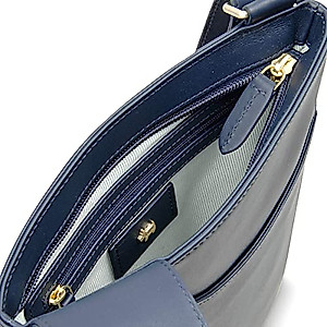 RADLEY London Womens Pockets Medium Zip Around Leather Crossbody Medium Ink