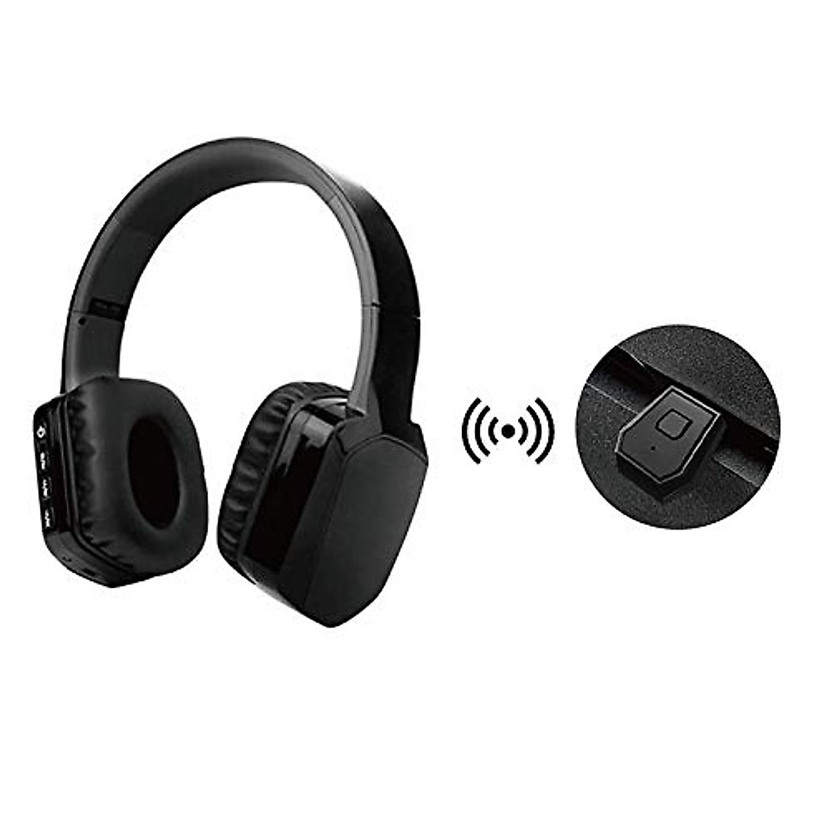 Bluetooth Adapter with Microphone for PS4 /PS5 HLRAO,USB Adapter Mini USB 4.0 Bluetooth Adapter/Dongle Receiver and Transmitters Dongle Bluetooth Compatible with Playstation Support A2DP HFP HSP.
