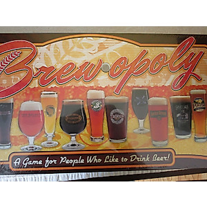 Late for the Sky Brew-Opoly Monopoly Game by Late For The Sky