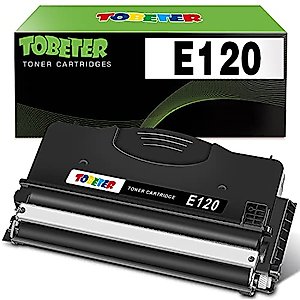 ToBeter Remanufactured Toner Cartridge E120 Replacement for Lexmark E120 12015SA 12035SA for Lexmark E120 E120n Laser Printer (Black, 1 Pack High Yield, 2,000 Pages)