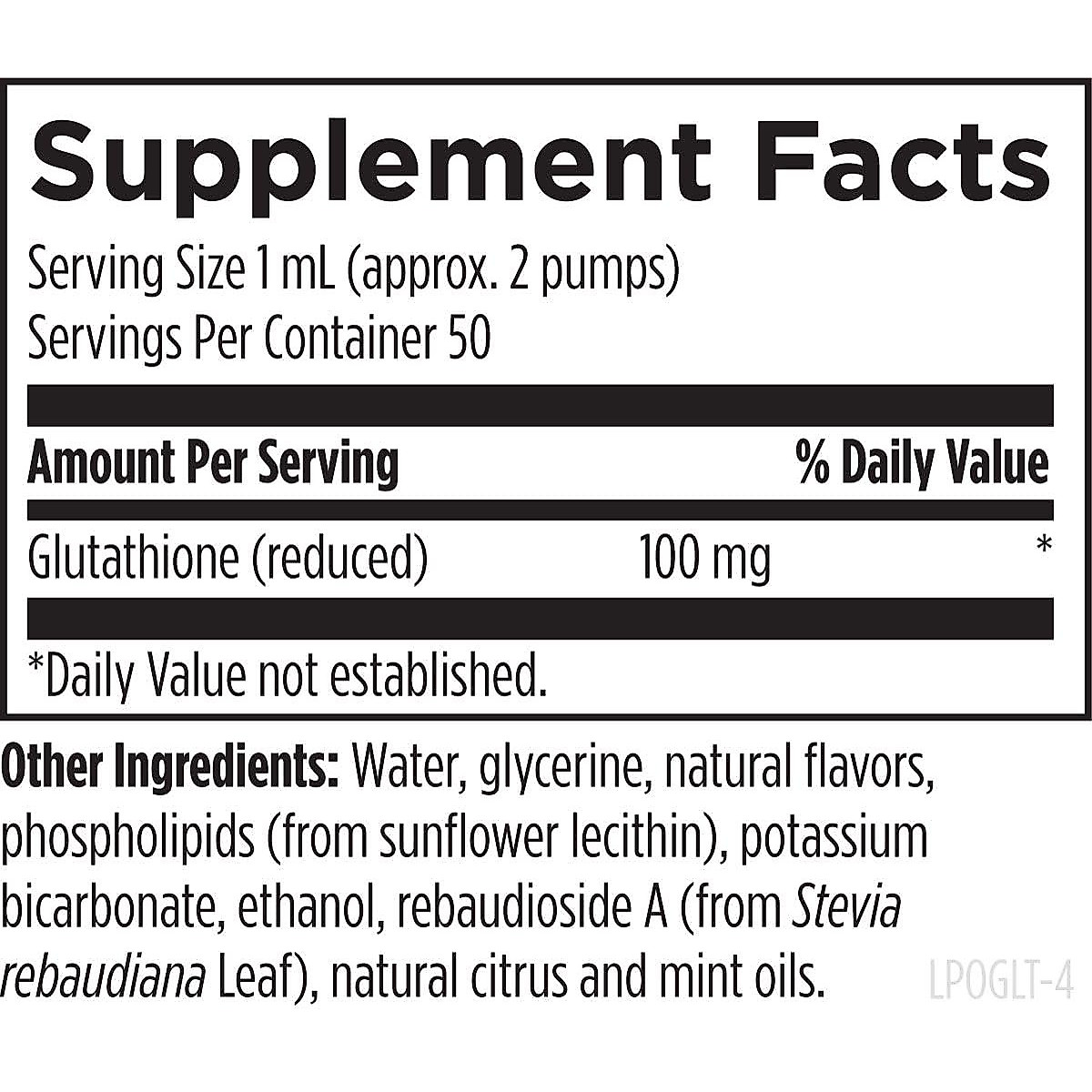 Designs for Health Liposomal Glutathione - Liquid Glutathione Supplement, 100mg with Enhanced Absorption - Detox + Immune System Support - Lemon Peppermint Flavored Drops (50 Servings / 1.7oz)