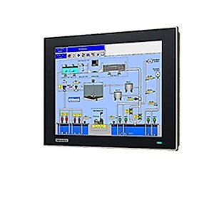 (DMC Taiwan) LCD Display, 12.1" XGA Ind Monitor w/Resistive TS (VGA/DP)