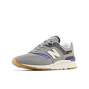 New Balance Men's 997H V1 Sneaker, Harbor Grey/Marine Blue, 8.5