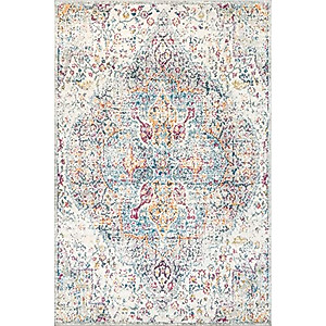 nuLOOM Vintage Maryetta Area Rug, 9' x 12', Blue