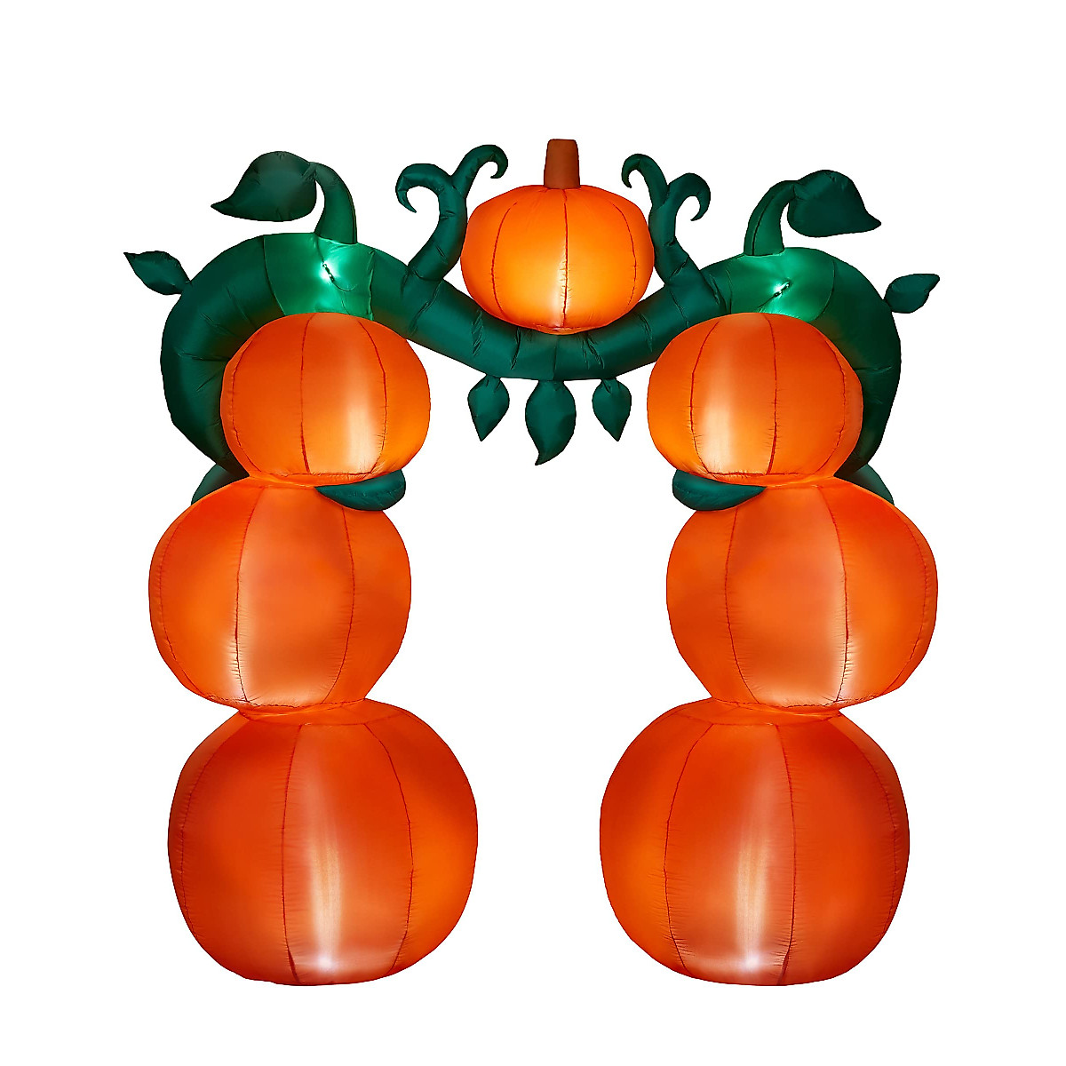 Spirit Halloween 9Ft Light-Up Jack-O'-Lantern Inflatable Archway Decoration