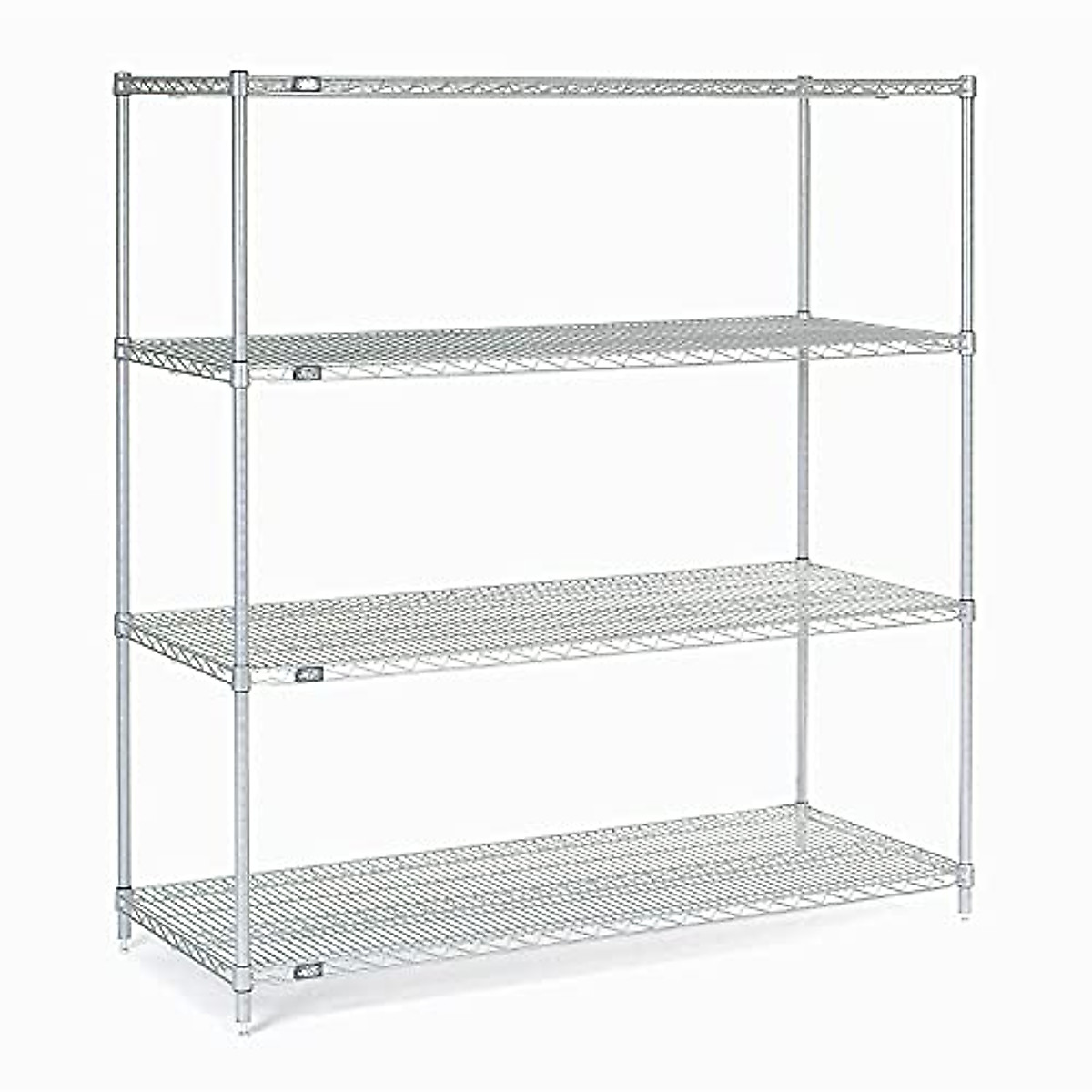 Chrome Wire Shelving, 60"W X 24"D x 54"H