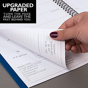 Academic Planner 2020-2021, AT-A-GLANCE Monthly Planner, 7" x 8-3/4", Medium, Elevation, Blue (75127P20)