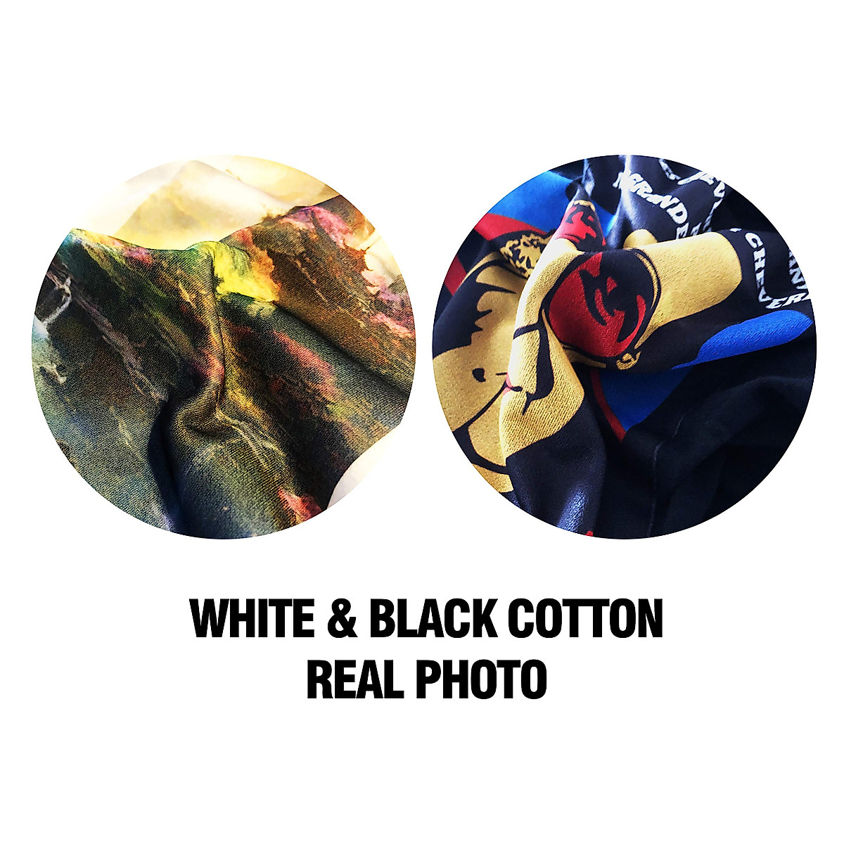 Subli-Cloth Cotton Sublimation Dark & Light Cloth Fabric Sheet Pack (A4 x 20 Units) (21cmx29cm)