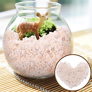 POPETPOP 1 Bag of River Rock Stones Natural Pebbles Gravel Outdoor Decorative Stones Garden Landscaping Stones Gravel Filler for Plant Aquariums Landscaping Vase Fillers