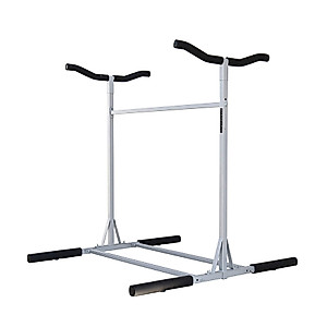 Sparehand DualFlow3 Tools-Free Double Sided Storage System - Kayak Storage Rack Shelf for 3 Kayaks or 3+ SUP