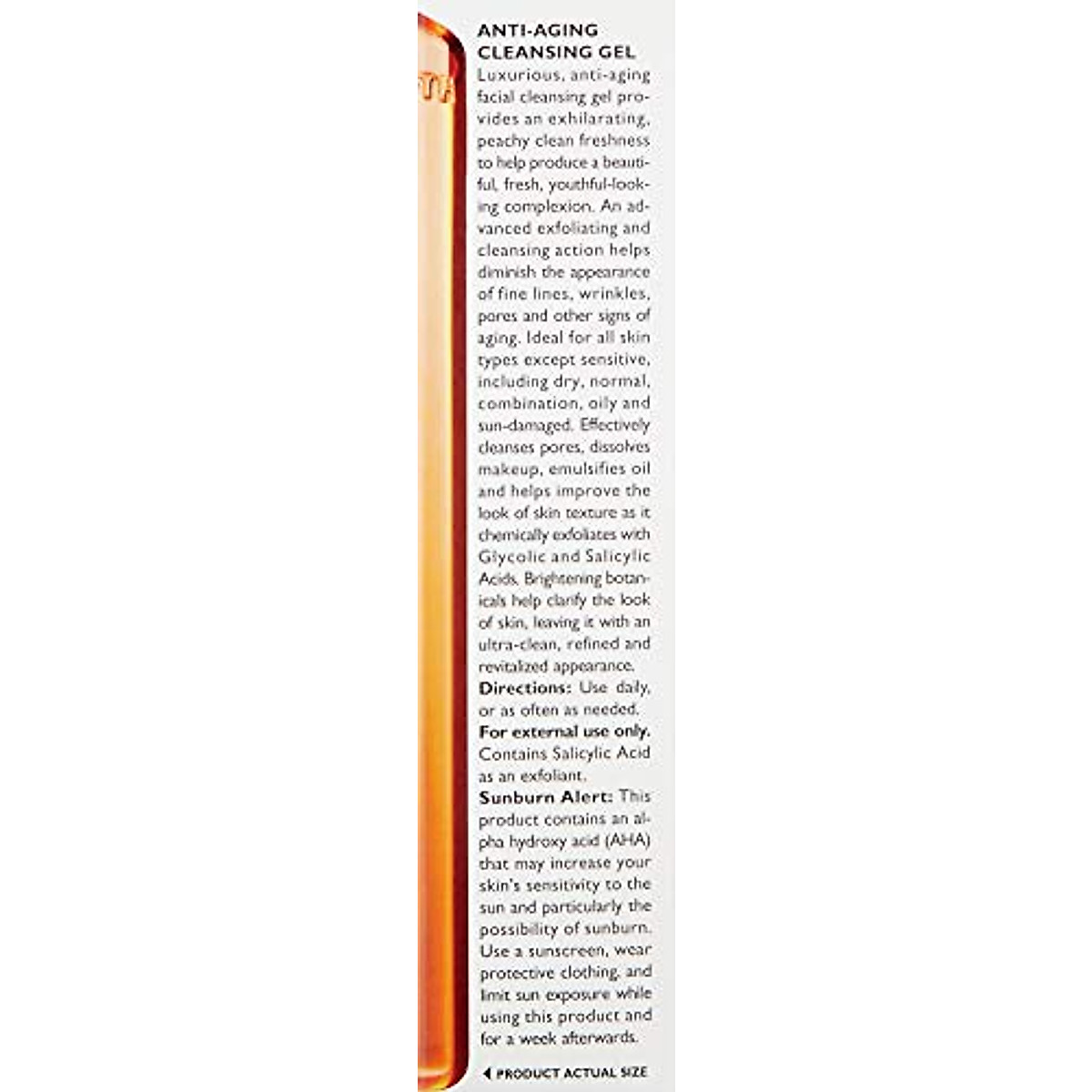 Peter Thomas Roth | Anti-Aging Cleansing Gel | Face Wash with Anti-Wrinkle Technology, Exfoliates with Glycolic Acid and Salicylic Acid, 8.5 Fl Oz