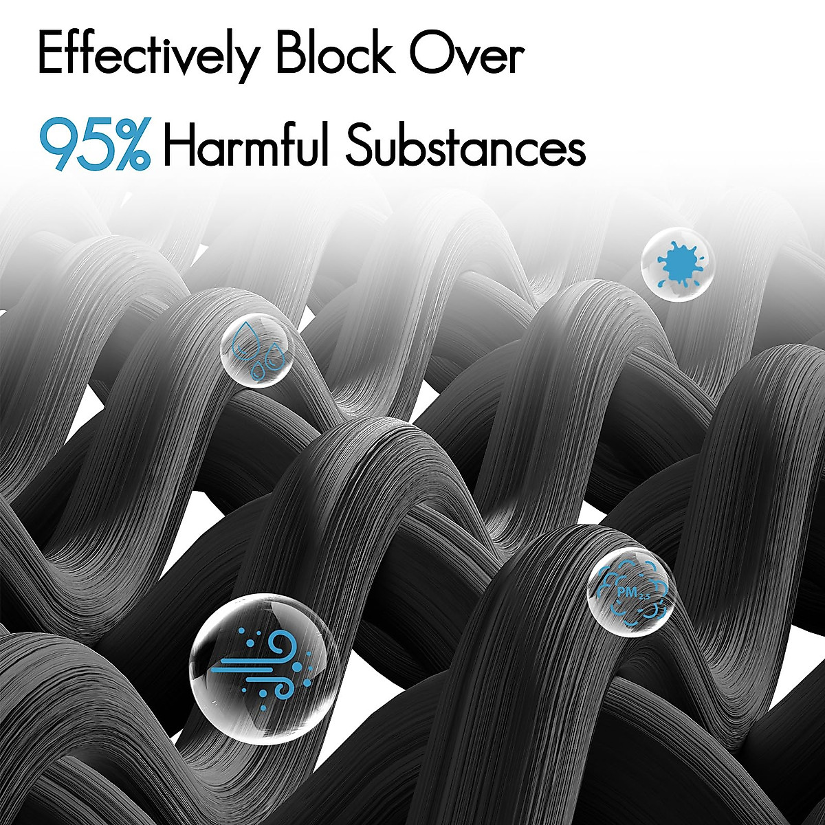 Ataraxia KN95 Face Mask Black