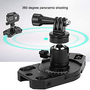 Romantic Valentine's Day Aluminium Alloy Photography, Leftwei Desktop Stabilization Photography Trolley Action Camera Stabilizer for Various Sports Cameras