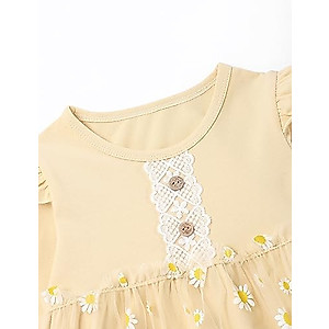 FoWear Toddler Girl Clothes Toddler Girl Outfits Lace Tops Lace Pants Baby Boy White Outfit Fall Baby Girl Clothes 18-24M