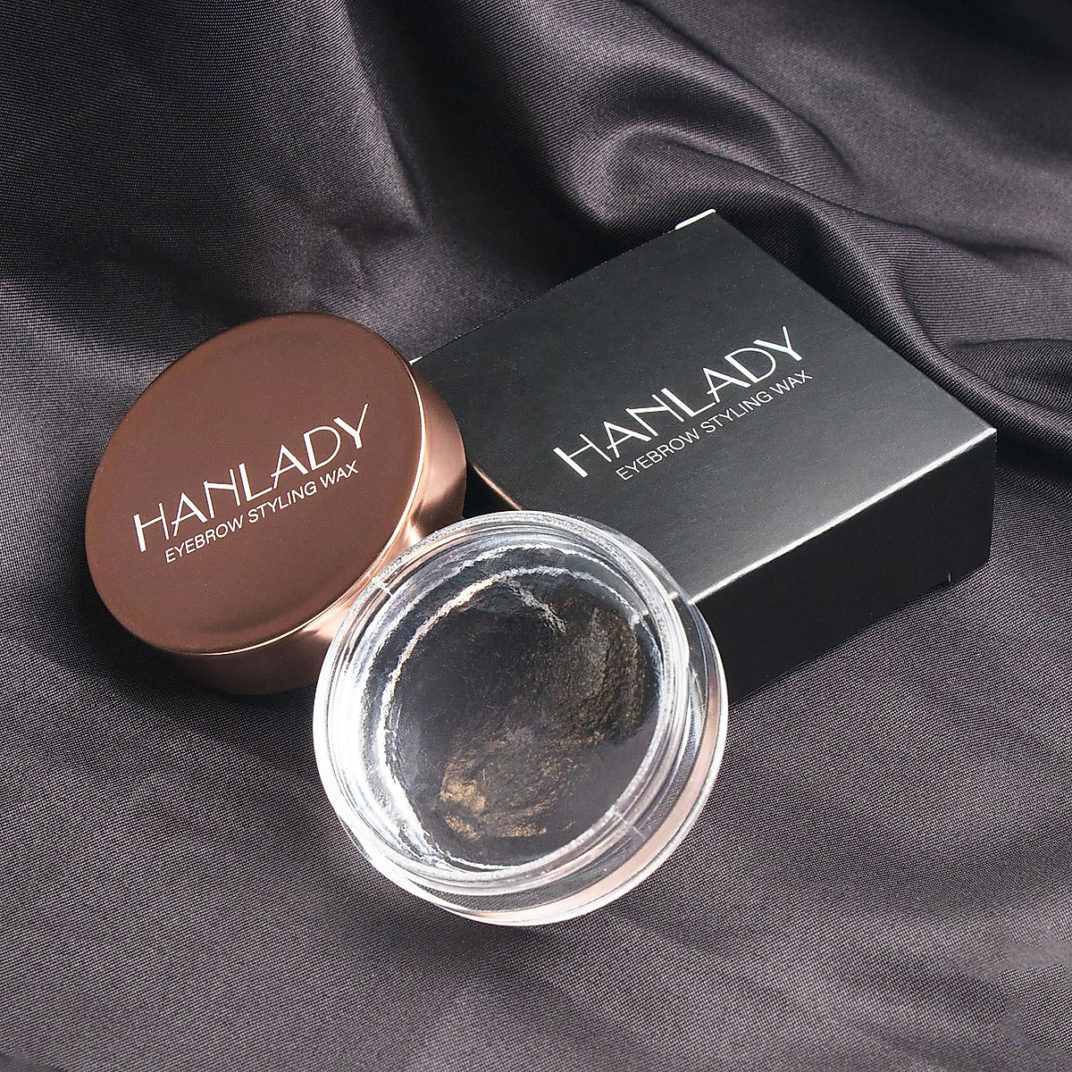 Eyebrow Wax, Eye Brow Gel Clear for Lamination Effect, Waterproof Eyebrow Styling Wax, Soap Brows Lift & Freeze Without Residue (Clear)